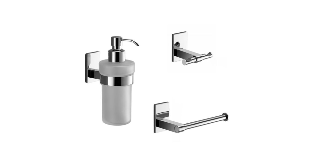 Nameeks Gedy MNE226-13 Gedy Bathroom Accessories Set | Ferguson Home