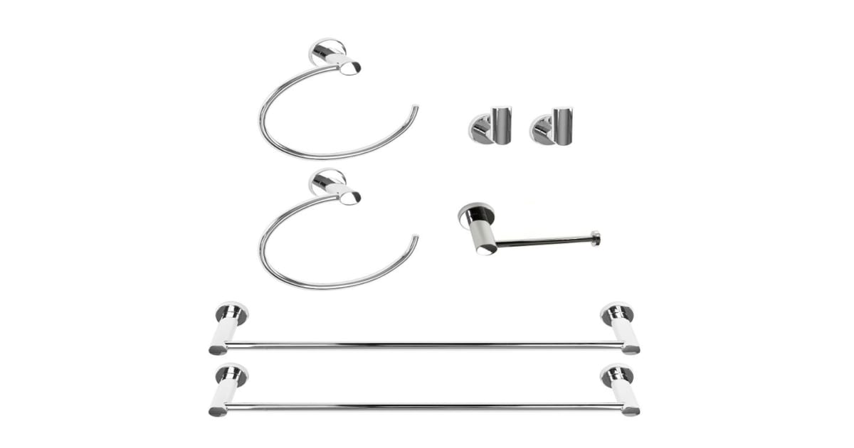 Nameeks Gedy TX1200 Gedy Bathroom Accessories Set | Ferguson Home
