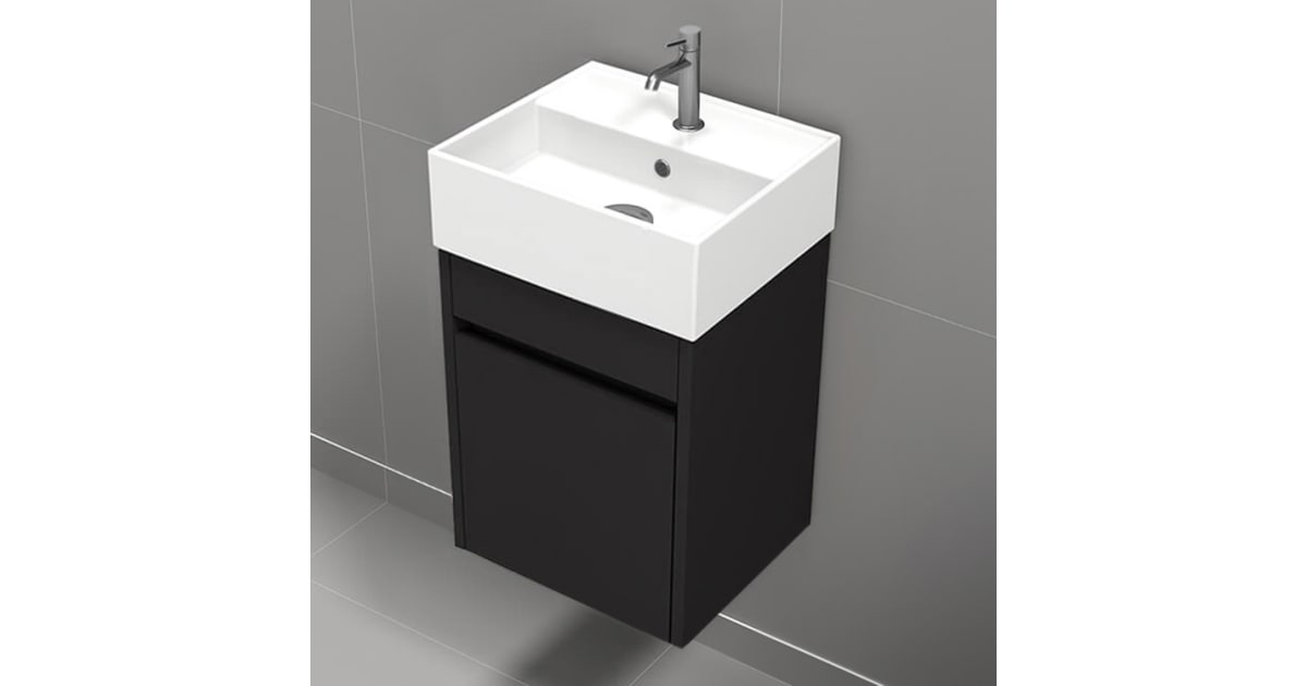 Nameeks MINI23 16" Floating Small Bathroom Vanity | Ferguson Home