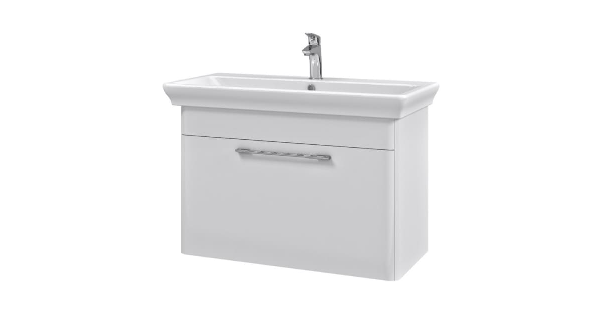 Nameeks Nameeks PA-W02 Paola 37-4/5" Wall Mounted / Floating Vanity Set ...