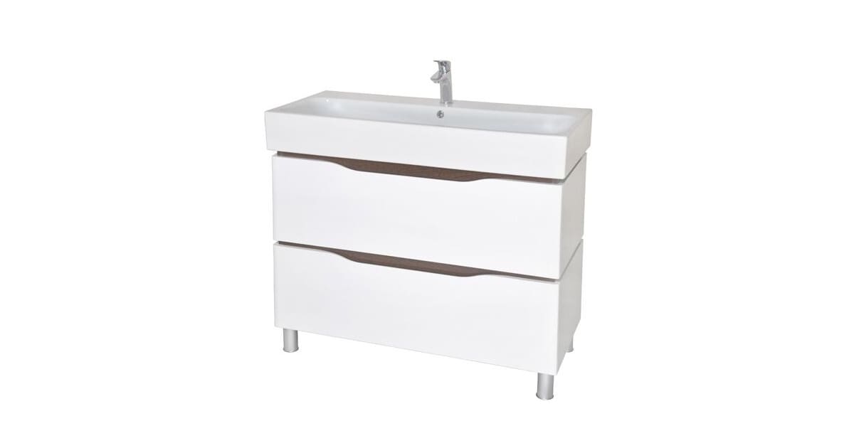 Nameeks Nameeks VN-F03 Venice 39-3/5" Free Standing Vanity Set with ...