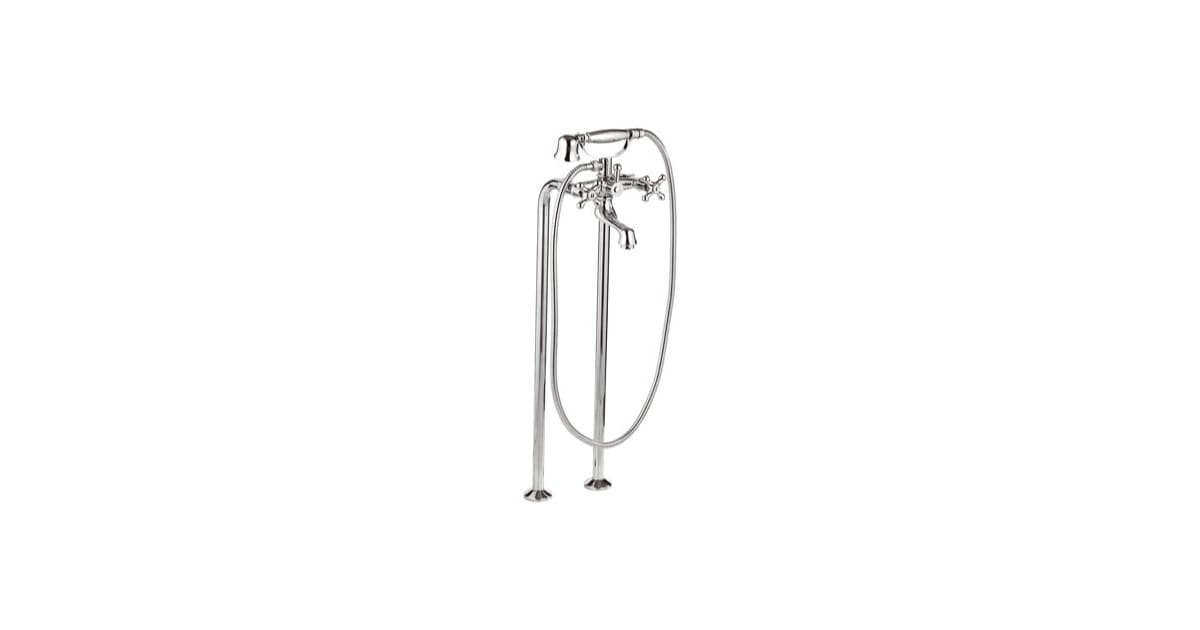 Nameeks Remer LI01US Remer Floor Mounted Tub Filler with Hand Shower ...
