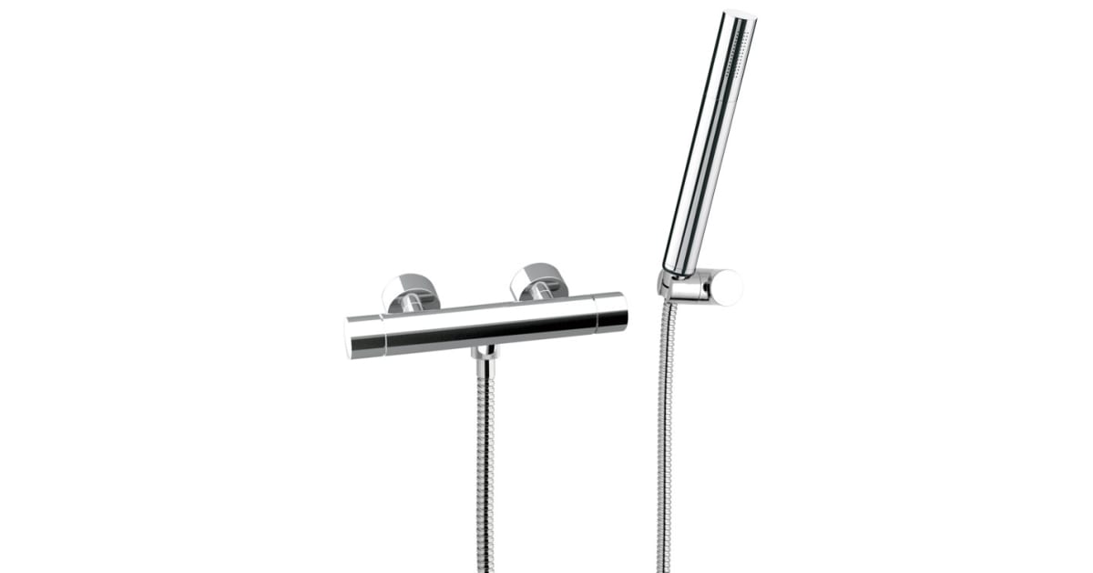 Nameeks Remer NT39US Remer 2.5 GPM Shower Head with Hand Shower ...