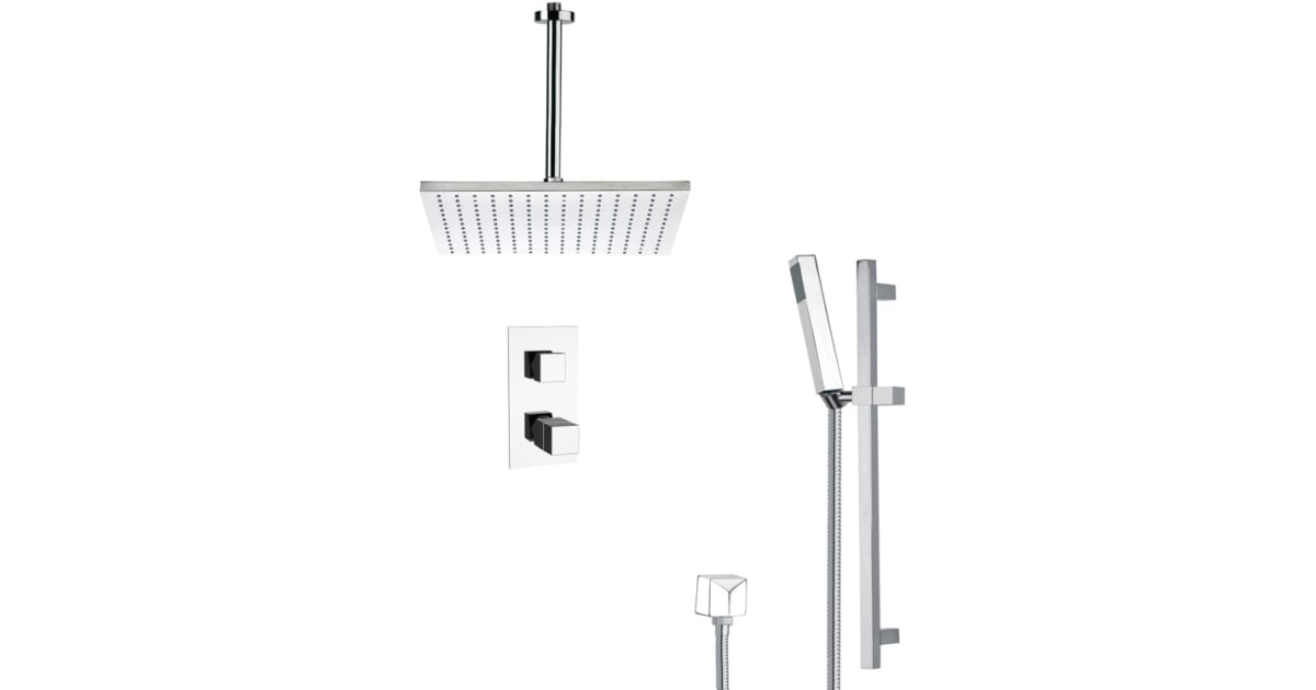 Nameeks Remer SFR7401 Remer Shower System with Single Function Rain ...