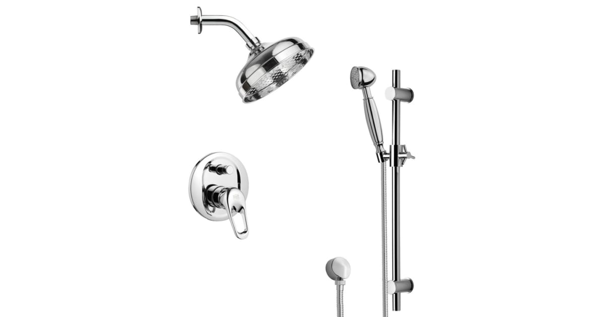 Nameeks Remer SFR7528-CR Remer Shower System with Multi Function Rain ...