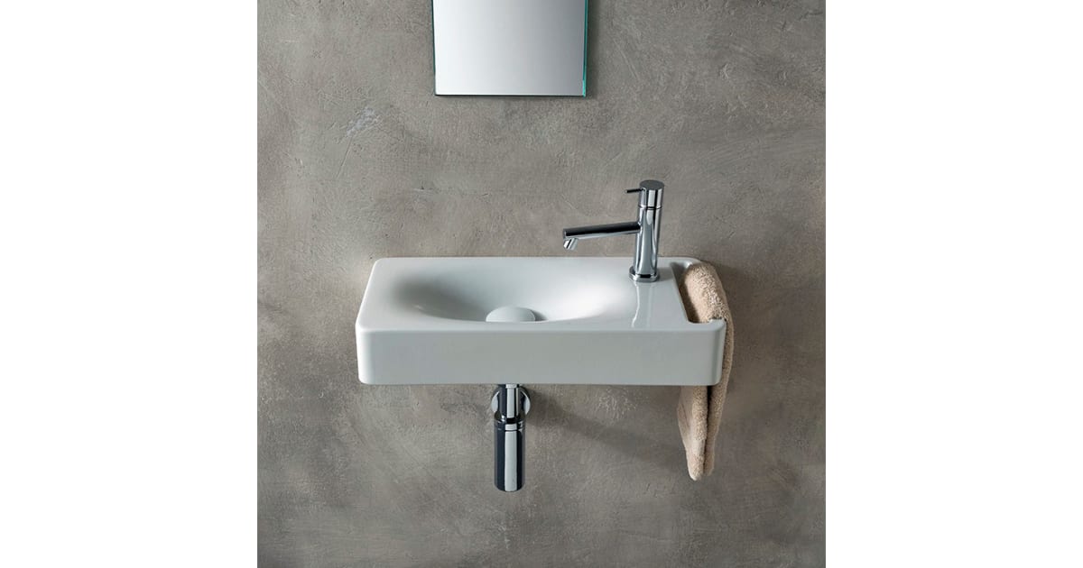 Nameeks Scarabeo 1511-One Hole Scarabeo 23-3/5" Ceramic Wall Mount ...