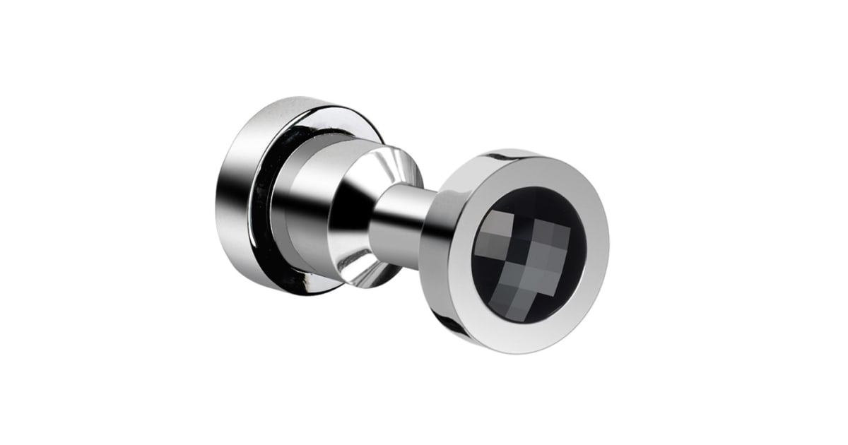 Nameeks Windisch 86501CRN Moonlight Round Single Robe Hook | Ferguson Home