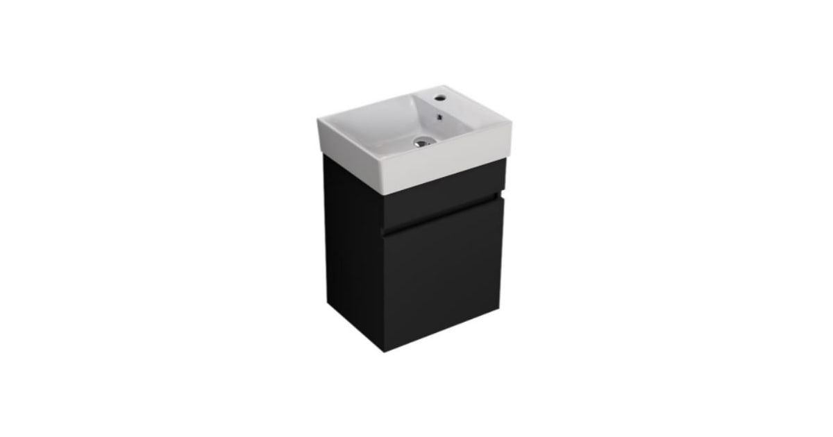 Nameeks MINI17 16" Small Floating Bathroom Vanity | Build.com