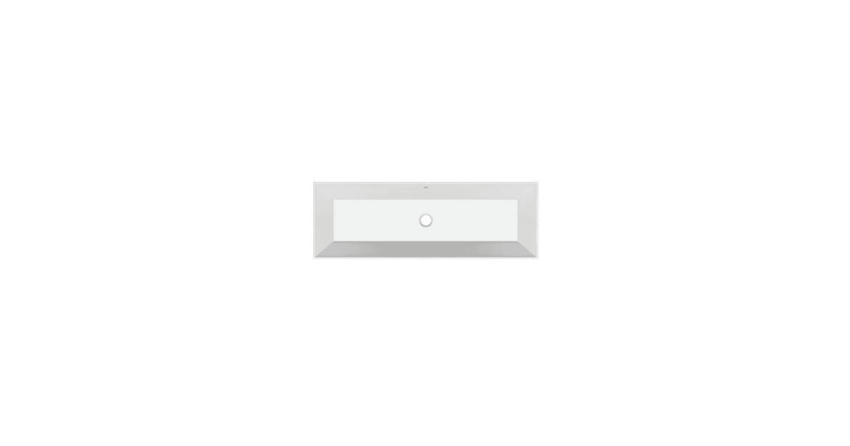 Nameeks Scarabeo 5154 Teorema 2 Rectangular Ceramic Trough