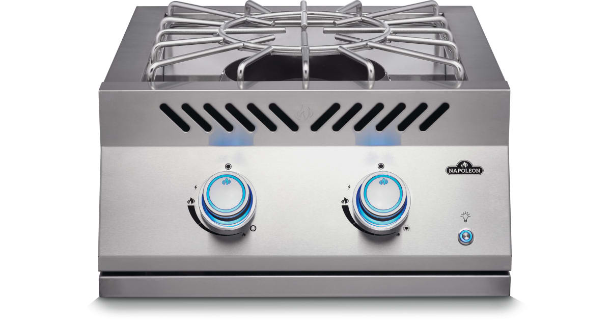Napoleon BIB18PBNSS 18 Inch Wide Natural Gas Built-in Single Powered ...