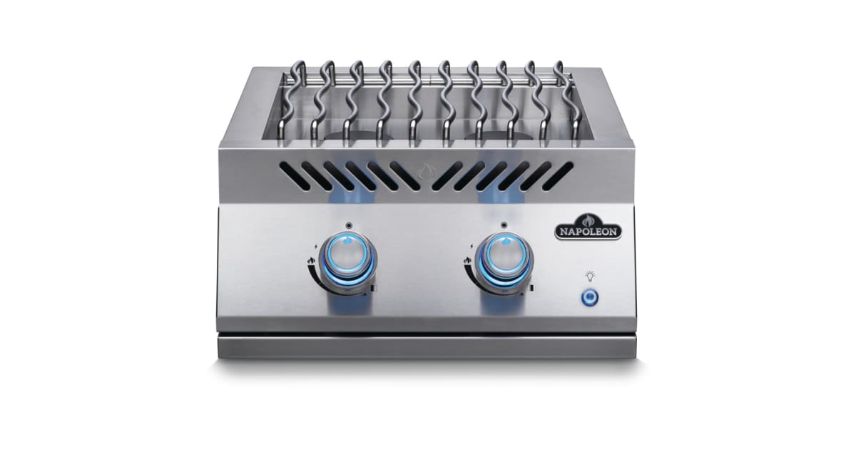 Napoleon BIB18RTNSS 18 Inch Wide Natural Gas Built-in Double Side ...