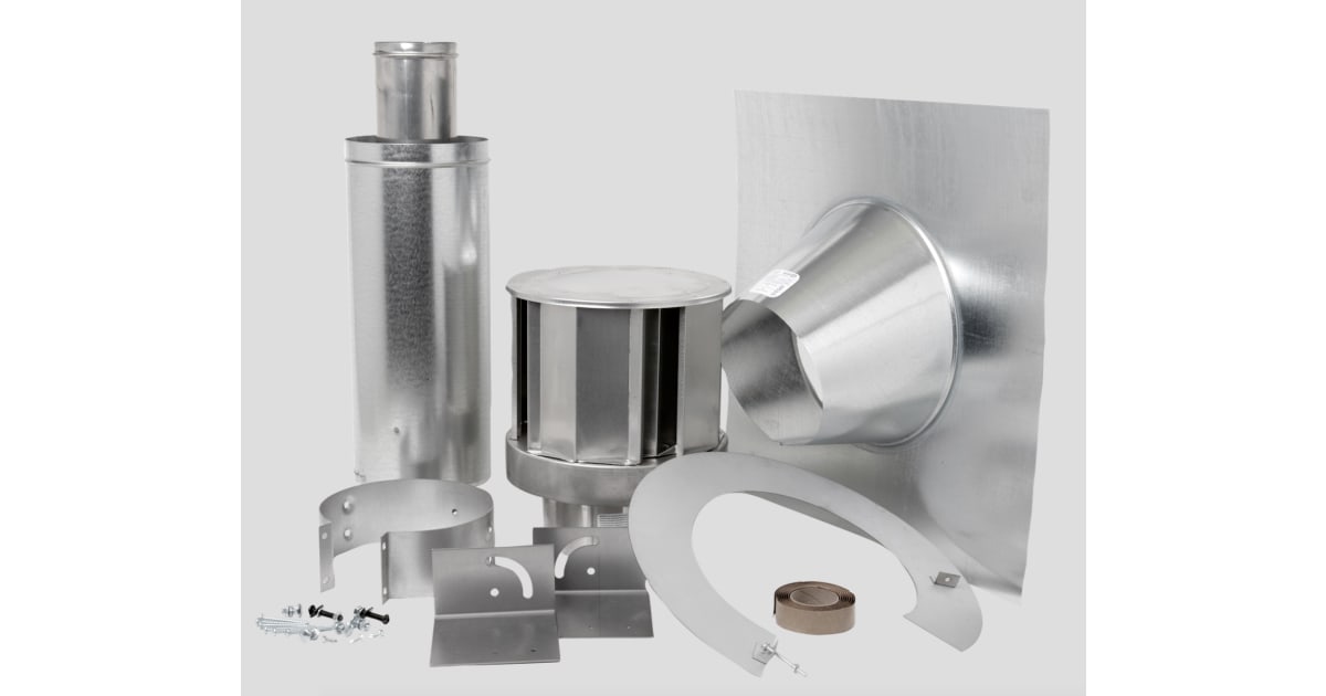 Napoleon GD-110 4" Inner Diameter - Direct Vent Pipe - Double Wall ...