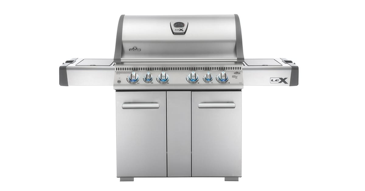 Napoleon LEX605RSBIPSS Lex 90500 BTU 69 Inch Wide Six Burner Liquid ...