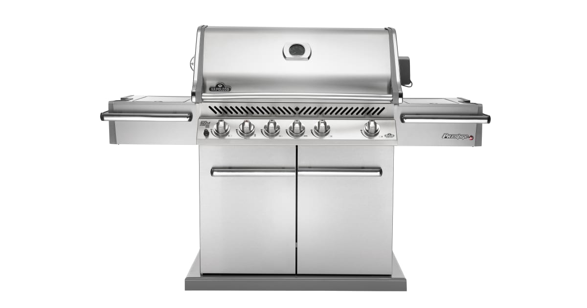 Napoleon PRO600RSIBNSS 73-1/2" Prestige Freestanding 4 Burner Natural ...