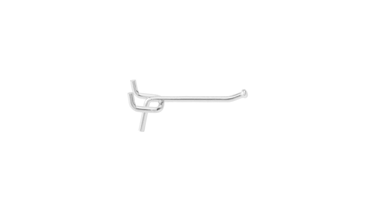 National Hardware N235-011 2" Single Hooks for 1/8" and 1/4" Pegboards ...