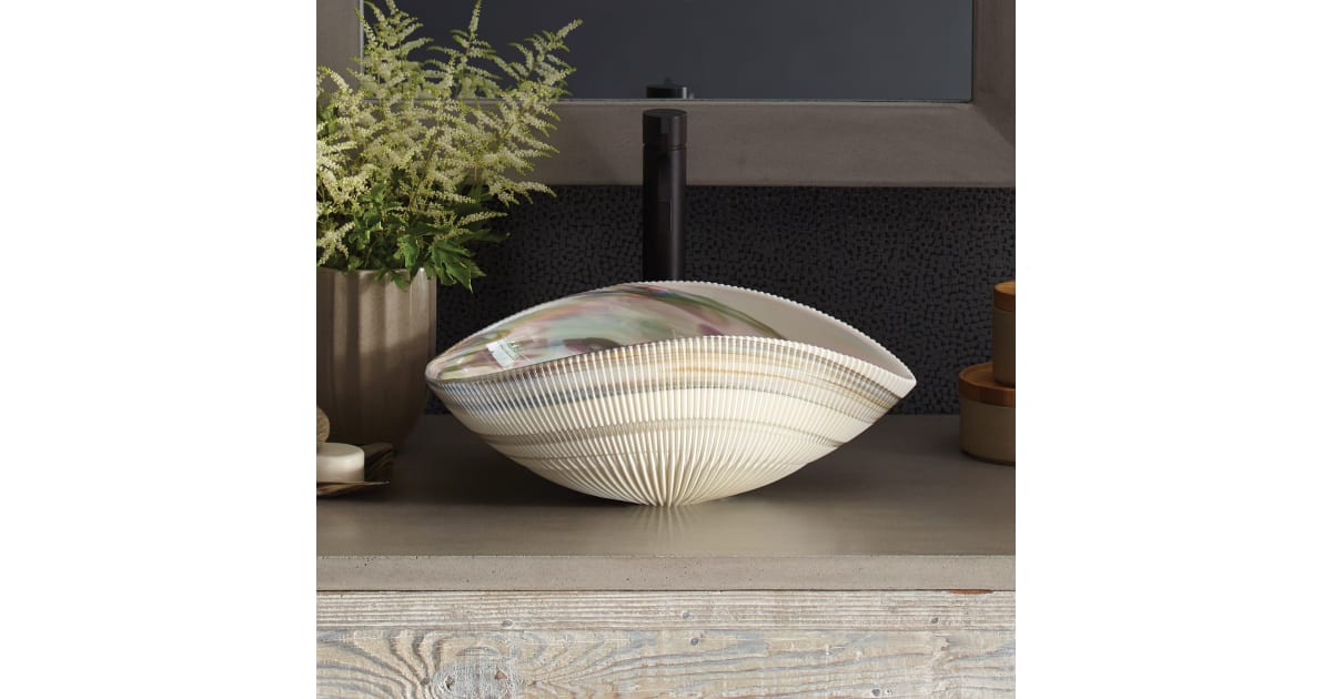 Native Trails MG1912-AE Murano 17-1/2" Specialty Glass Vessel Bathroom ...