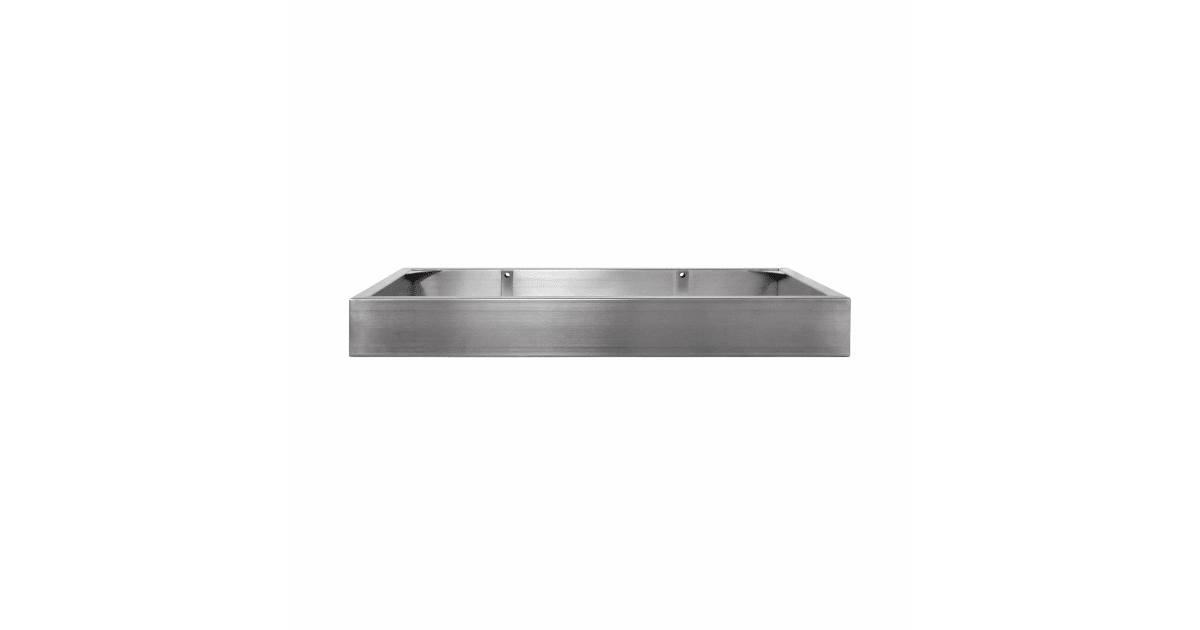 Native Trails VNS36S Zaca 4-5/16" H x 35-3/4" W Stainless Steel ...