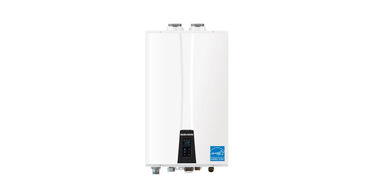 Navien NPE180A2NG 8.4 GPM Residential Natural Gas Condensing Whole ...