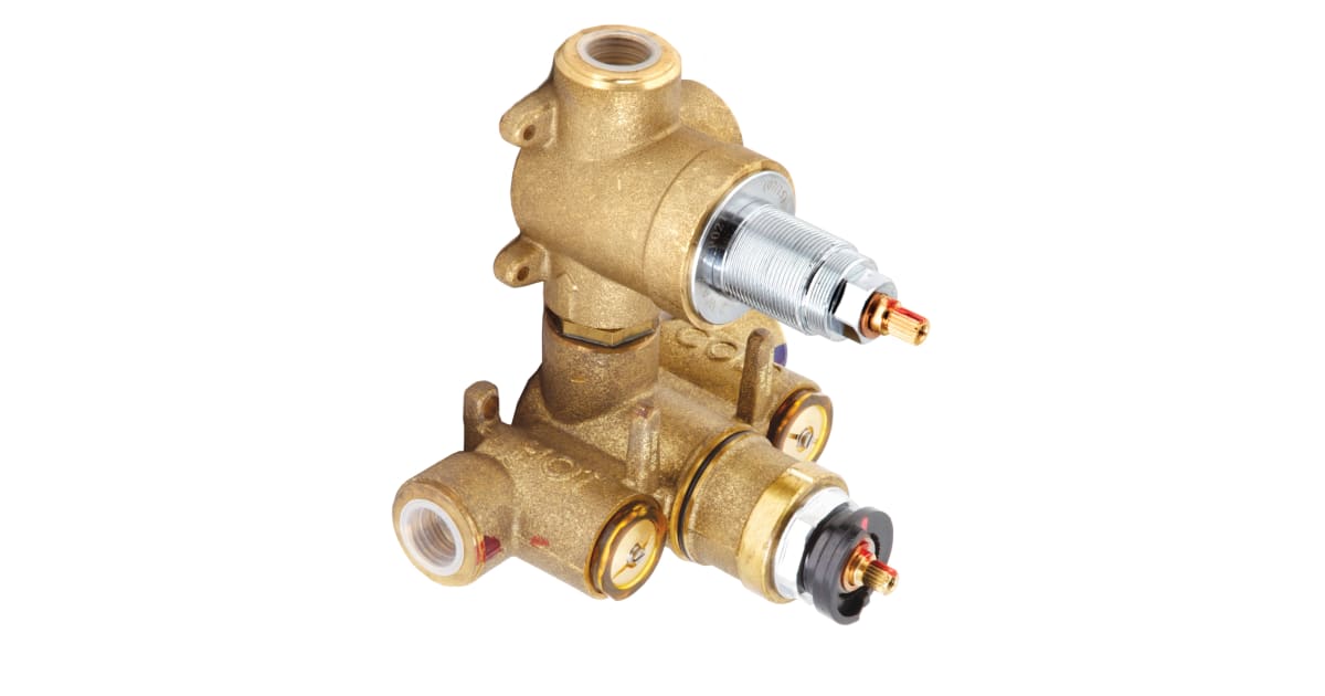 Newport Brass 1-742 Luxtherm 1/2" 2-Port Thermostatic Rough-In Valve ...