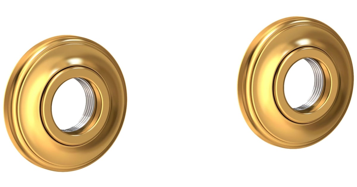 Newport Brass 2440-2400/034 Sutton Grab Bar Decorative Rings and ...