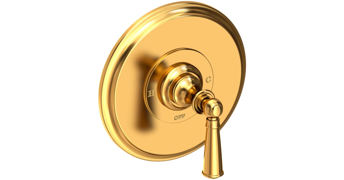 Newport Brass 4-2454BP/034 Single Handle Shower Valve Trim with Metal ...