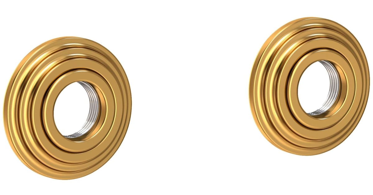 Newport Brass 920-2400/034 Astor Grab Bar Decorative Rings and Mounting ...