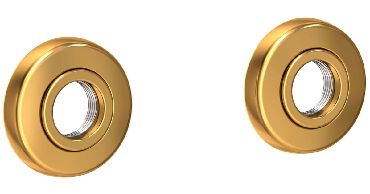 Newport Brass 990-2400/034 East Linear Grab Bar Decorative Rings and ...