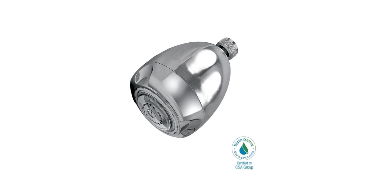 Niagara Conservation N2917CH Earth Spa 1.75 GPM Multi Function Shower ...