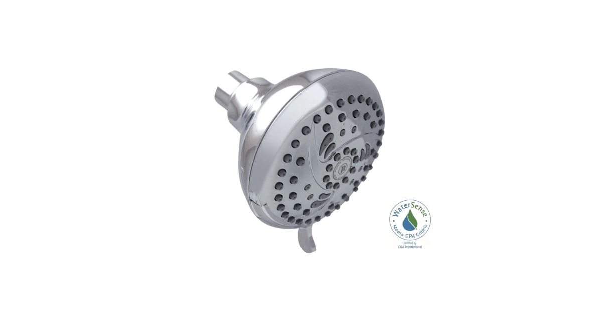 Niagara Conservation N9620CH VARA SPA 2.0 GPM Multi Function Shower ...
