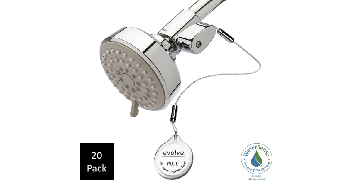 Niagara Conservation EV3021-CP150-SB EVOLVE 1.5 GPM Multi Function ...