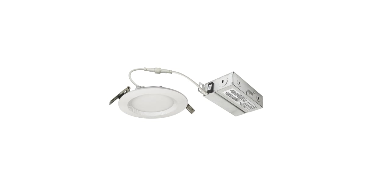 Nora Lighting NEFLINTW-R4345MPW FLIN LED Canless Recessed Light 4 ...