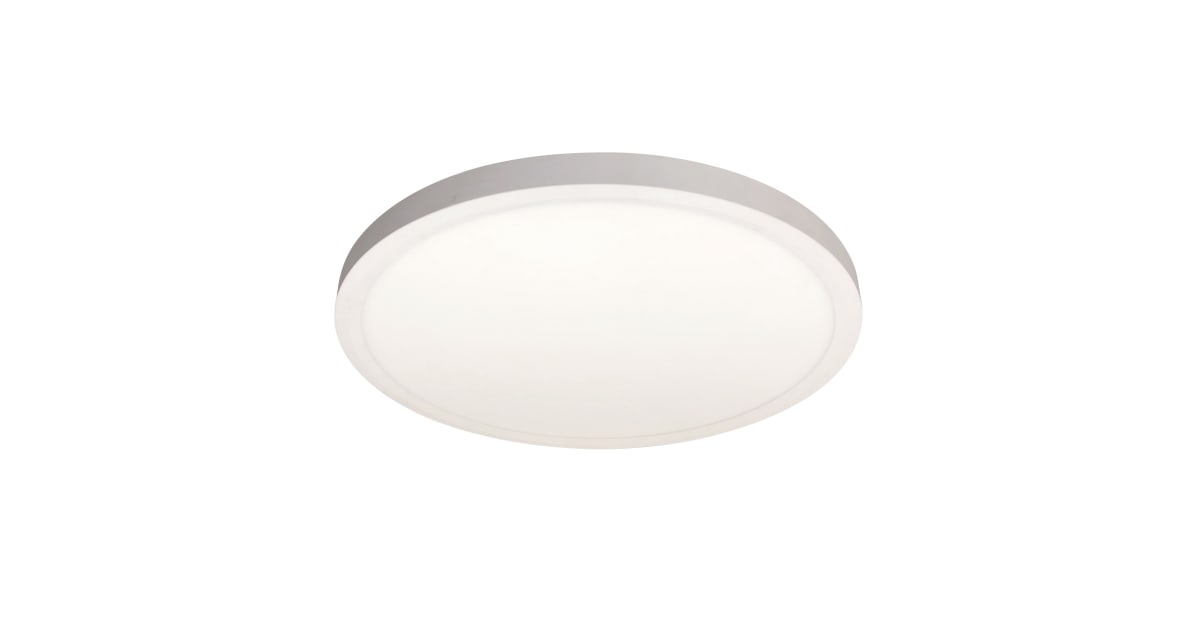 Nora Lighting NELOCAC-16R927W ELO 16" Wide LED Flush Mount Ceiling ...