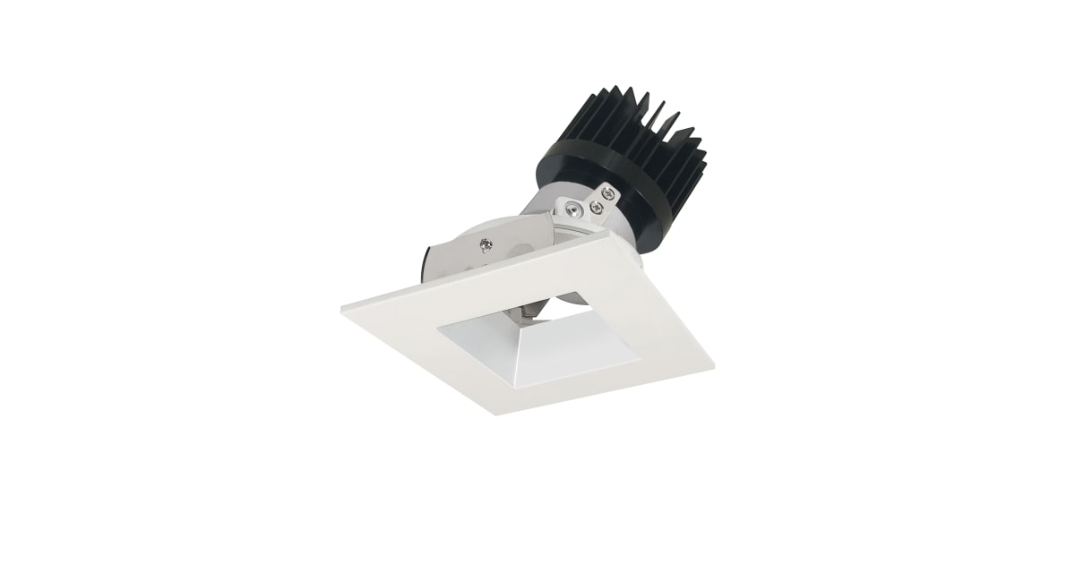 Nora Lighting NIO-4SDSQ40XMPW/HL Iolite 4" LED Square Recessed Trim ...