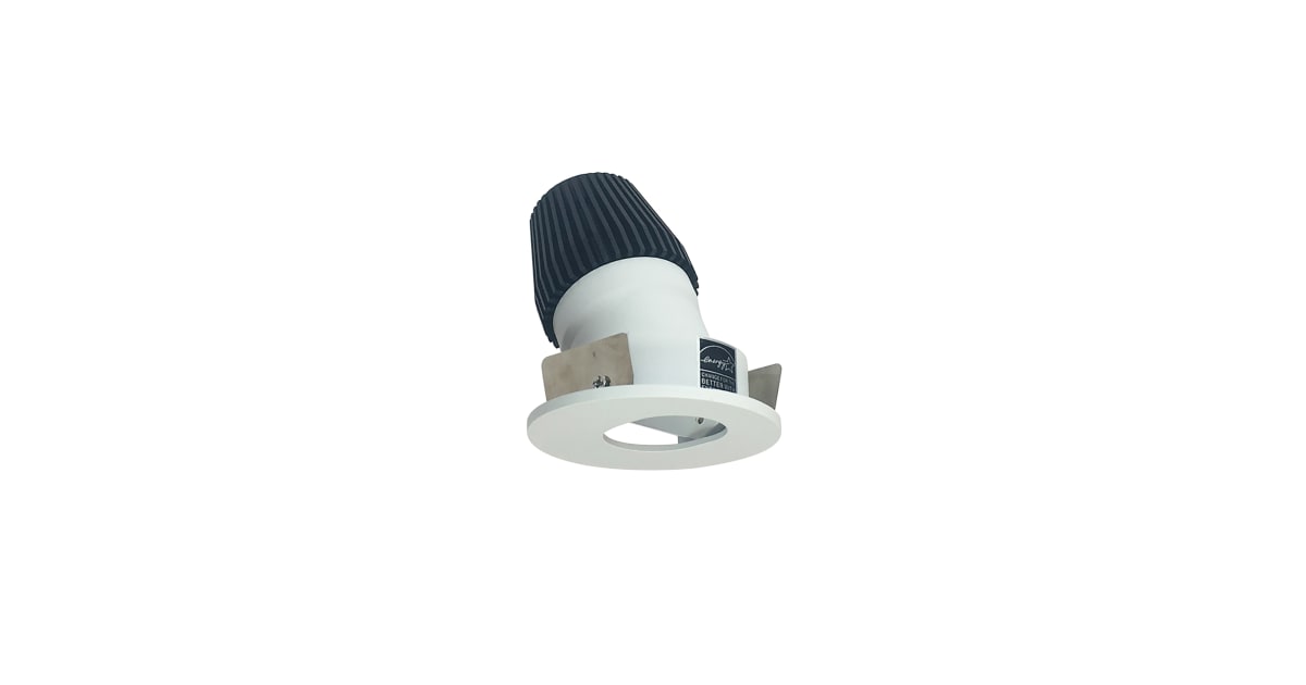 Nora Lighting NIOB-1RSL40XMPW Iolite 1" LED Pinhole Recessed Trim ...
