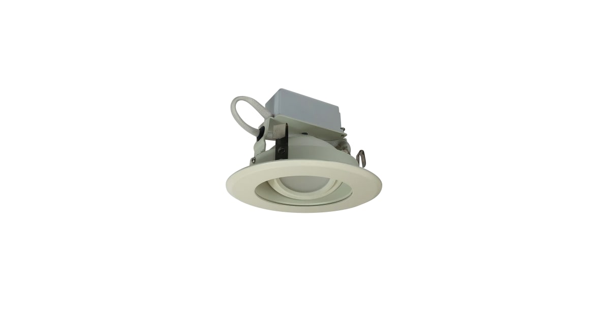Nora Lighting NLCBC-46930XWWLE4EM Cobalt Adjustable 4" LED Adjustable ...