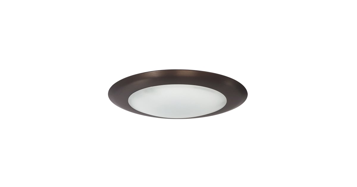 Nora Lighting NLOPAC-R650930ALTZ Opal 7-1/2" Wide 3000K LED Flush Mount ...