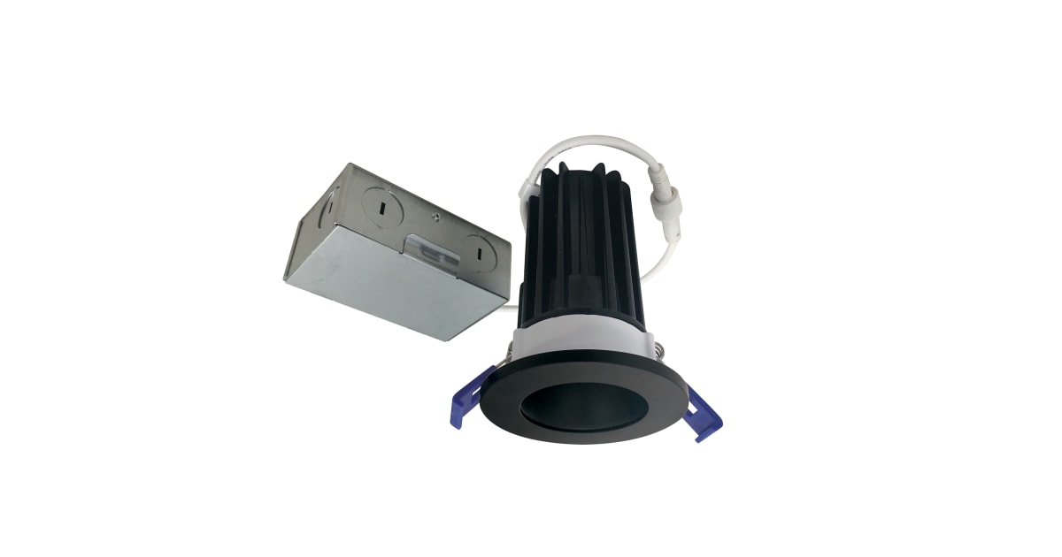 Nora Lighting NM2-2RDC8540BB M2 LED Canless Recessed Fixture with 3 ...