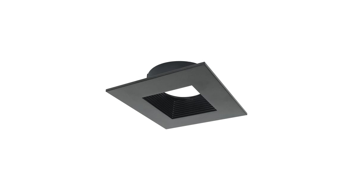 Nora Lighting NM4-SDTB Square Baffle Trim for Nora Lighting NM4-RD Recessed Fixture | Ferguson Home