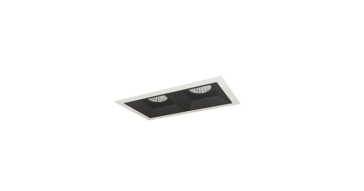 Nora Lighting NMIOT-12-B-WW-50X-10-HZ Iolite 5" Integrated LED Square ...