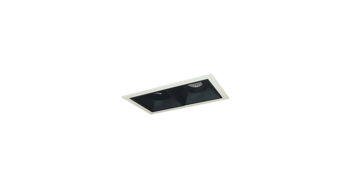Nora Lighting NMIOT-12-MPW-AA-CDX-10-B Iolite 5" Integrated LED Square ...