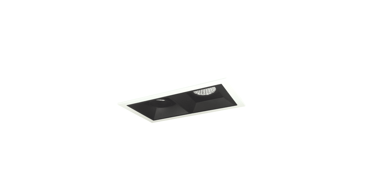 Nora Lighting NMIOT-12-MPW-AF-30X-10-B Iolite 5" Integrated LED Square ...