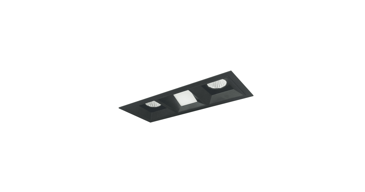Nora Lighting NMIOT-13-B-FFW-CDX-10-B Iolite 5" Integrated LED Square ...