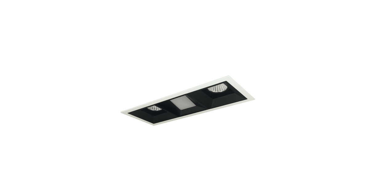 Nora Lighting NMIOT-13-MPW-FFW-CDX-10-B Iolite 5" Integrated LED Square ...