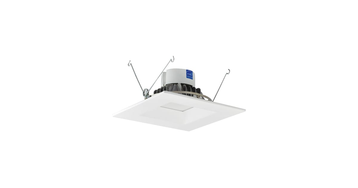 Nora Lighting NOX-63630WW/12 Onyx 6" LED Square Recessed Trim - 3000K ...
