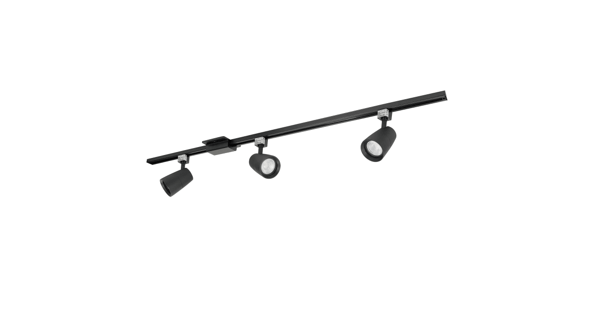 Nora Lighting NTLE-875935B MAC 52" Long Light LED Track Lighting Kit ...