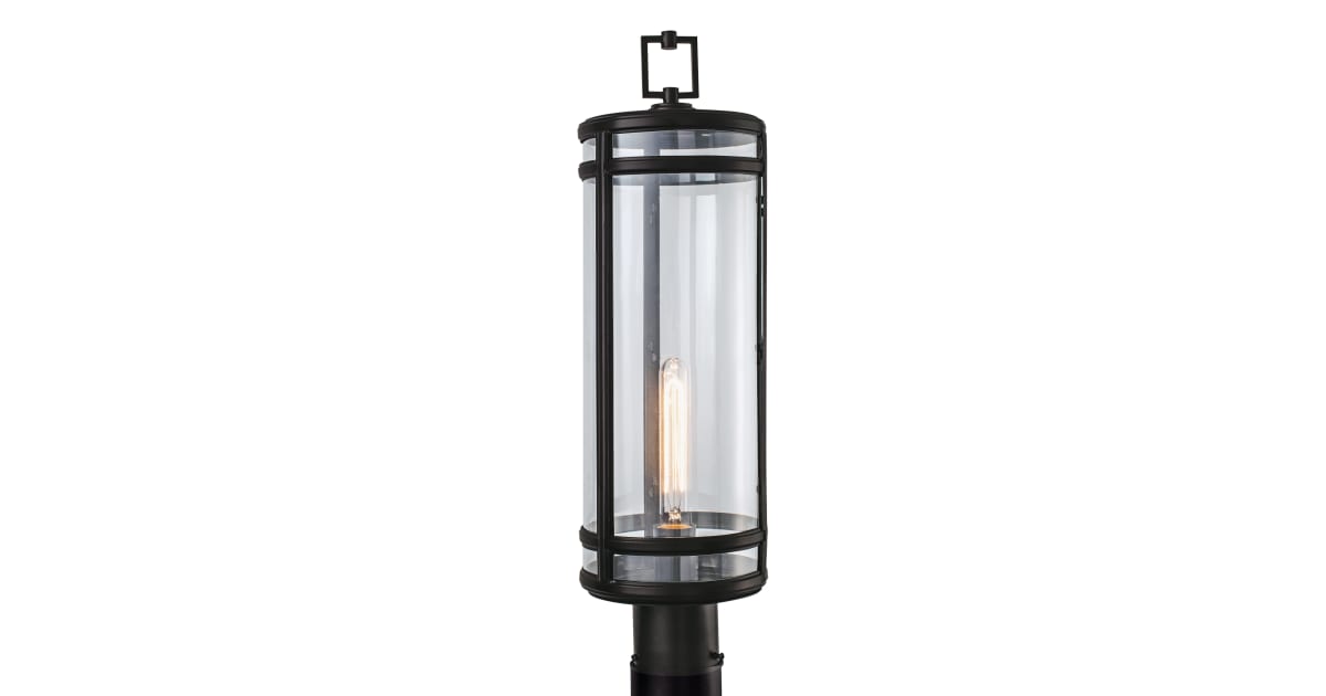 Norwell Lighting 1192-ADB-CL New Yorker 24" Tall Outdoor Single Head ...