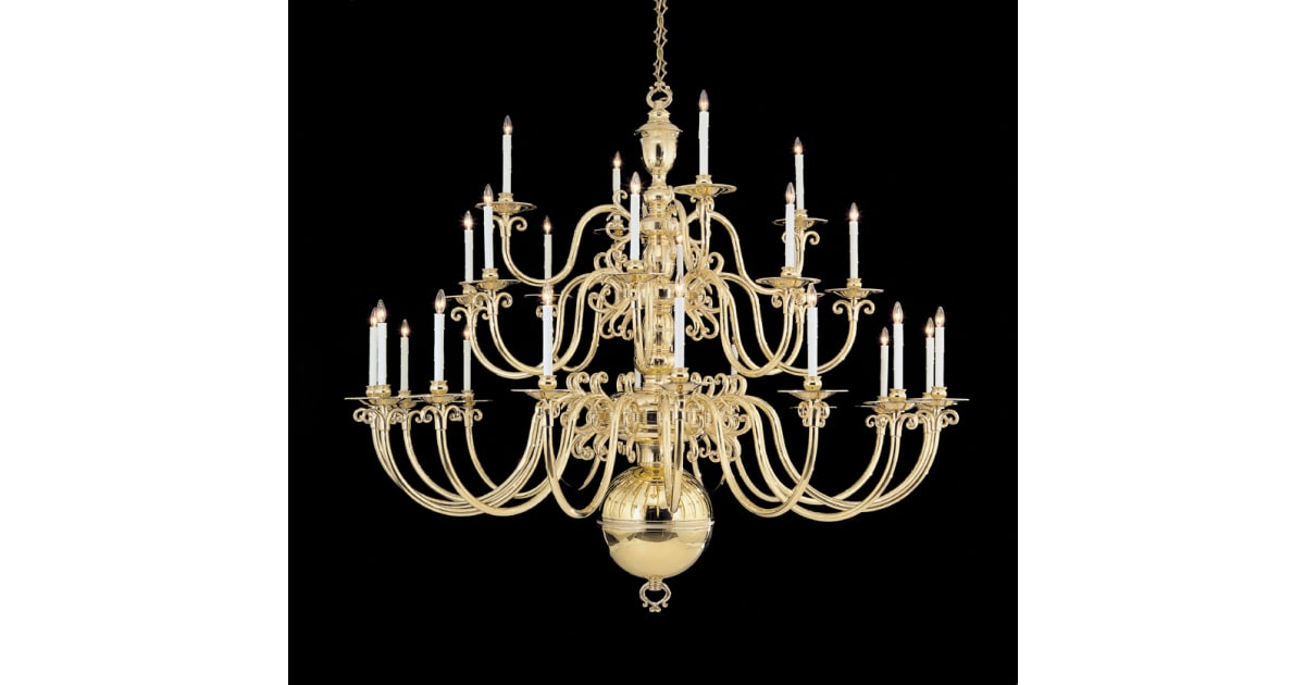 Nulco 1773-83 Twenty-one Light Up Lighting Three Tier Chandelier from ...
