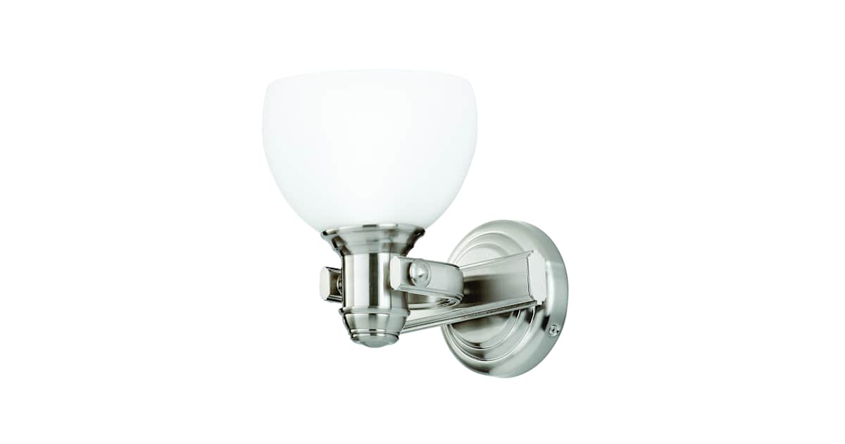 Nulco 8031-83 Contemporary / Modern Single Light Up Lighting Bathroom ...
