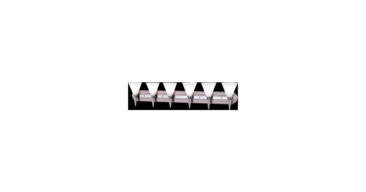 Nulco 8286-10 Contemporary / Modern 6 Light Bath Wall Sconce from the ...