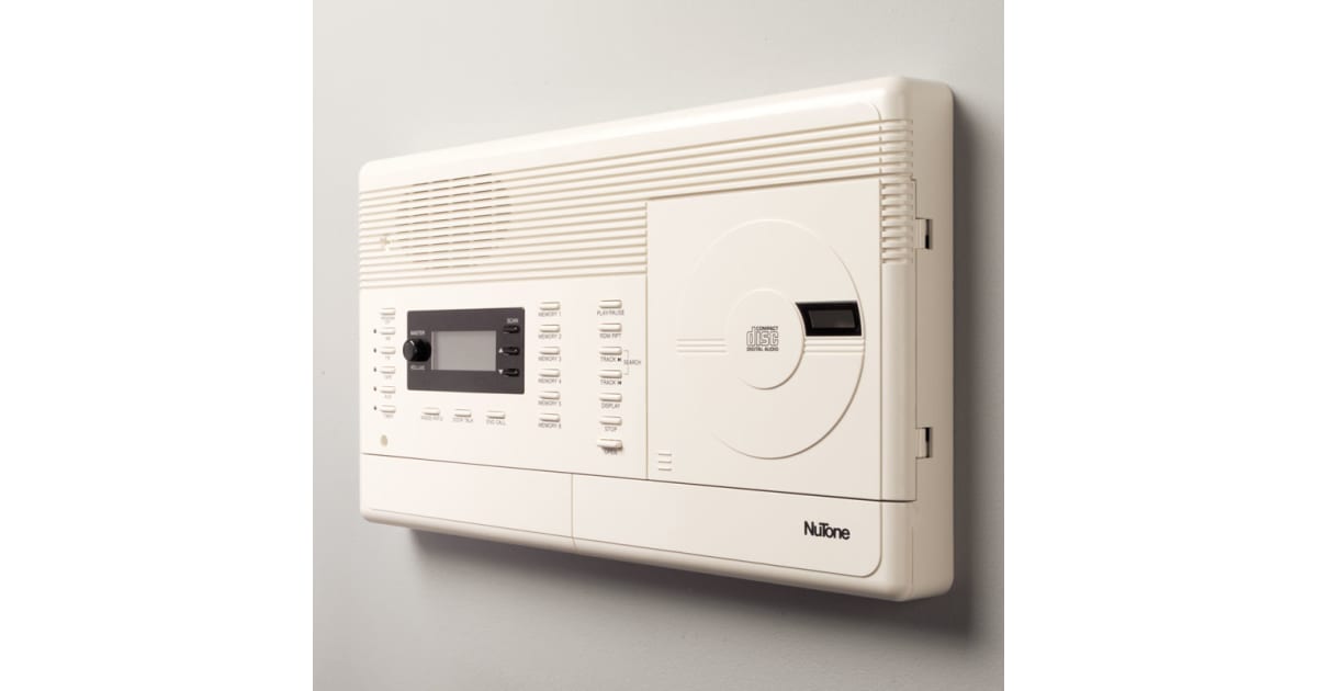 NuTone IMA4406L Voice and Music Intercom System with CD Player and ...